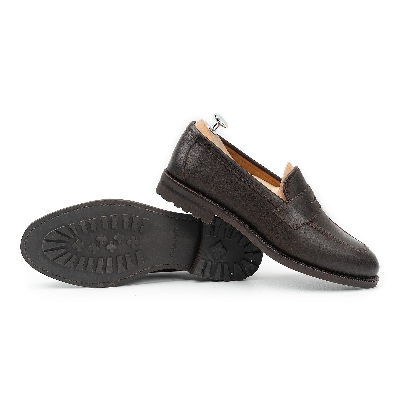 514045 - RUST WAXY COMMANDER - E – Meermin Shoes - North America