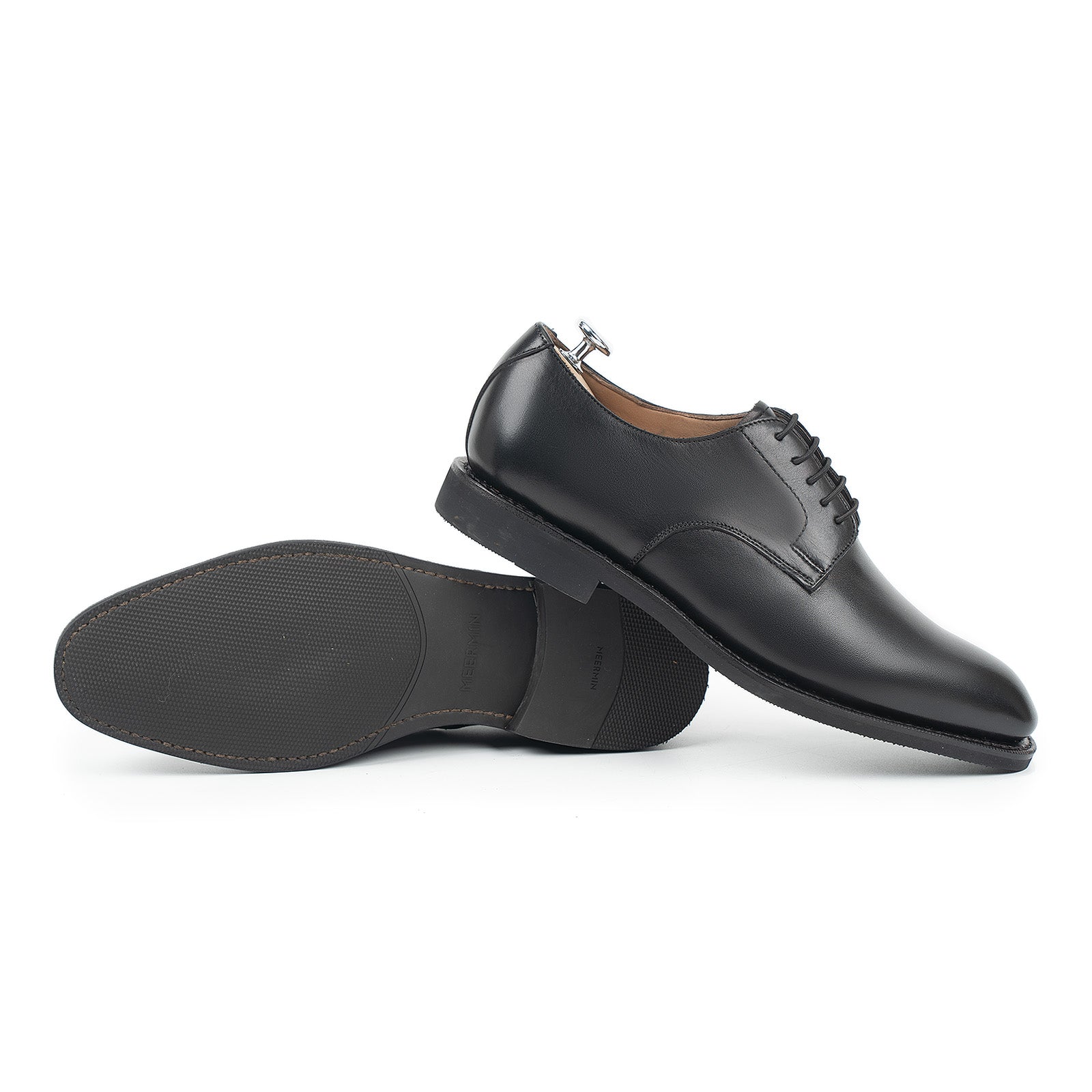514061 - BLACK SILKCALF - E – Meermin Shoes - North America