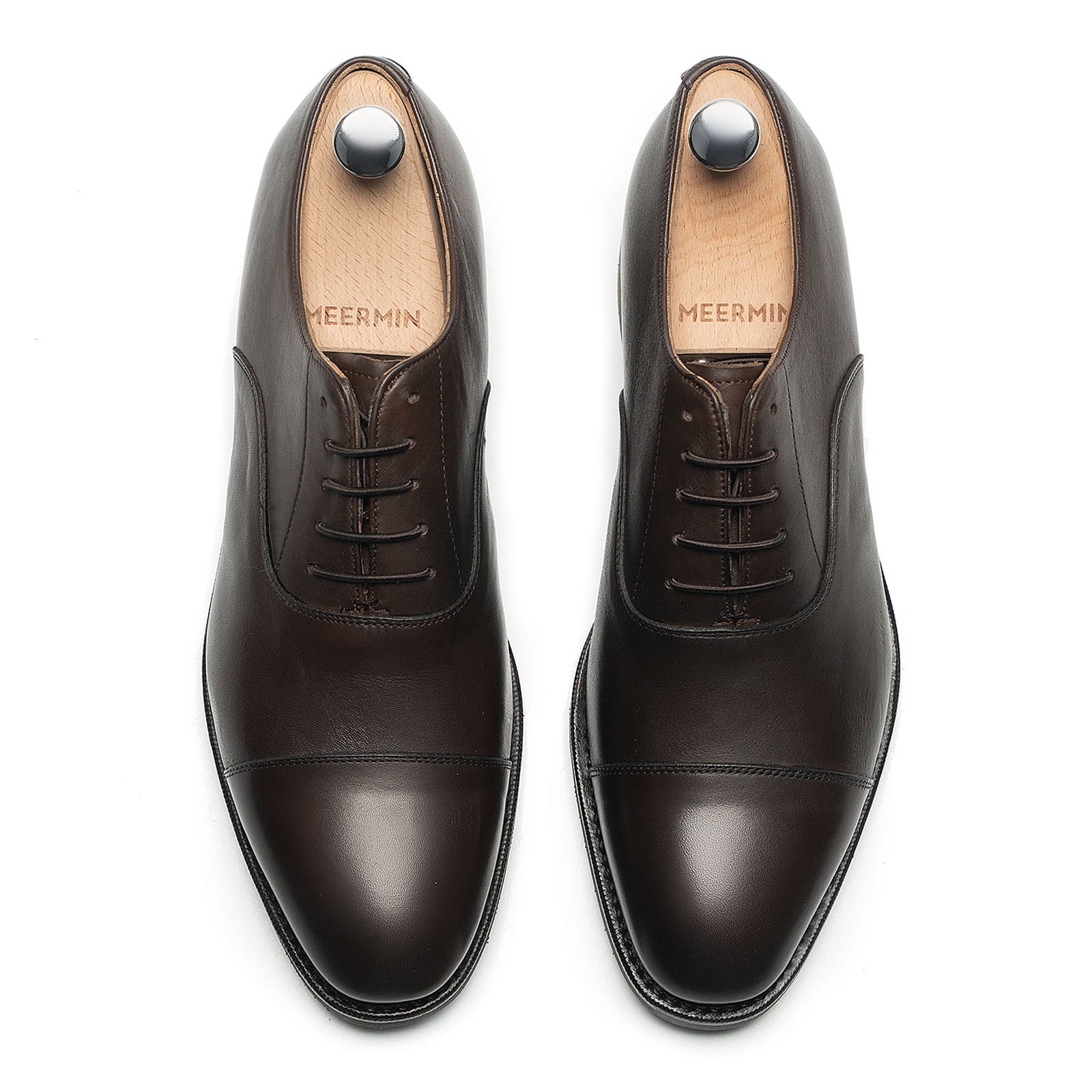 514150 - BROWN SILKCALF - E – Meermin Shoes - North America